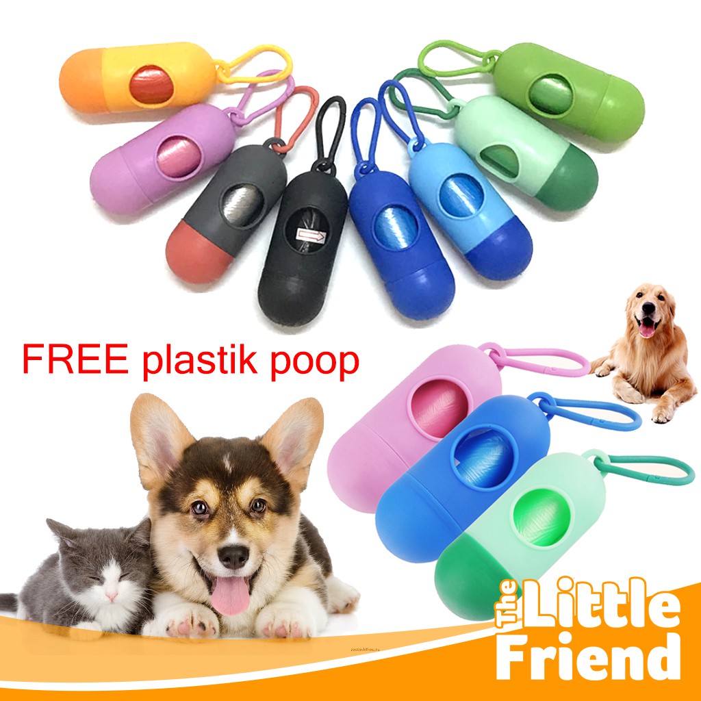 Jual Dispenser Plastik Poop Kucing Anjing Roll Untuk Bungkus Kotoran ...