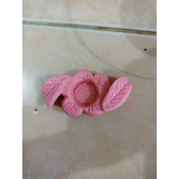 Jual kerajinan sabun ukir bentuk asbak bunga unik /souvenir ultah ...