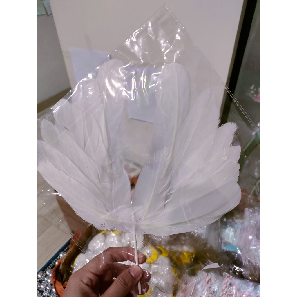 Jual Topper sayap malaikat/Hiasan cake sayap/Topper Lucu dan kualitas ...