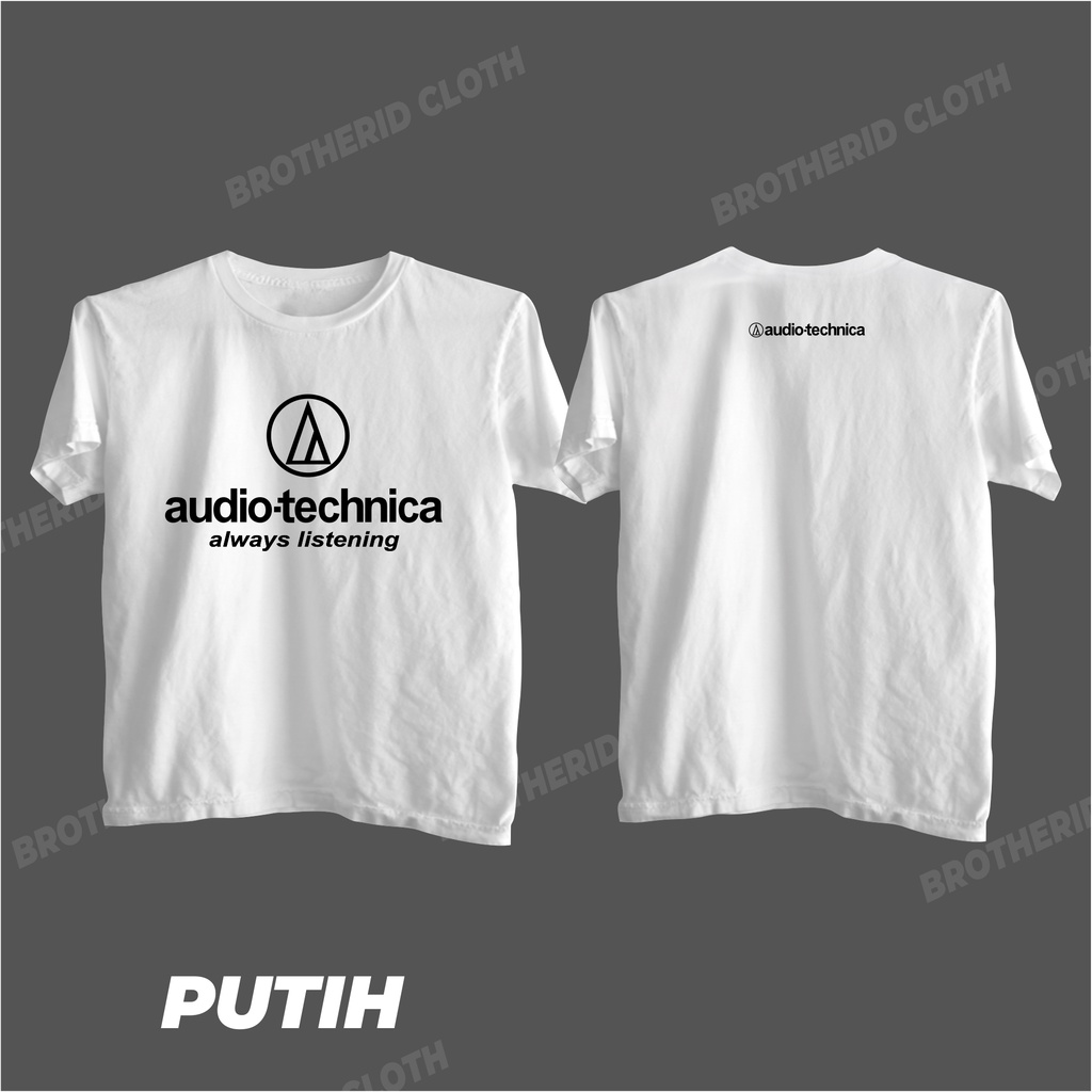 Jual Kaos Audio Technica Profesional Baju Operator Sound System ...