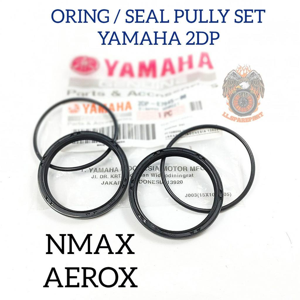 Jual SEAL SIL ORING SET PULLY YAMAHA 2DP NMAX AEROX KUALITAS ASLI ORIGINAL PRESISI AWET KARET ...