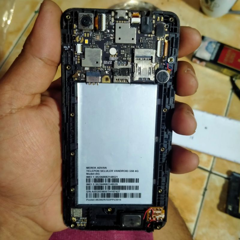 Jual mesin hp Advan s50 4G i5G jaminan normal udh tested | Shopee Indonesia