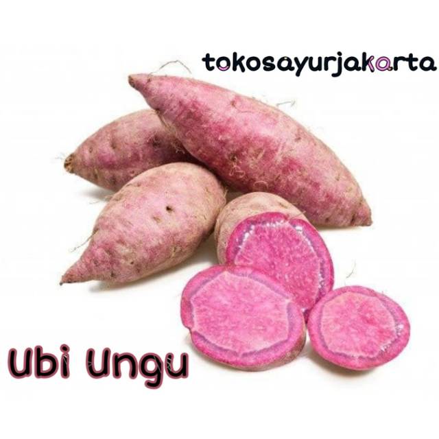 Jual Ubi Ungu, Ubi Merah, Singkong - 500 gram | Shopee Indonesia