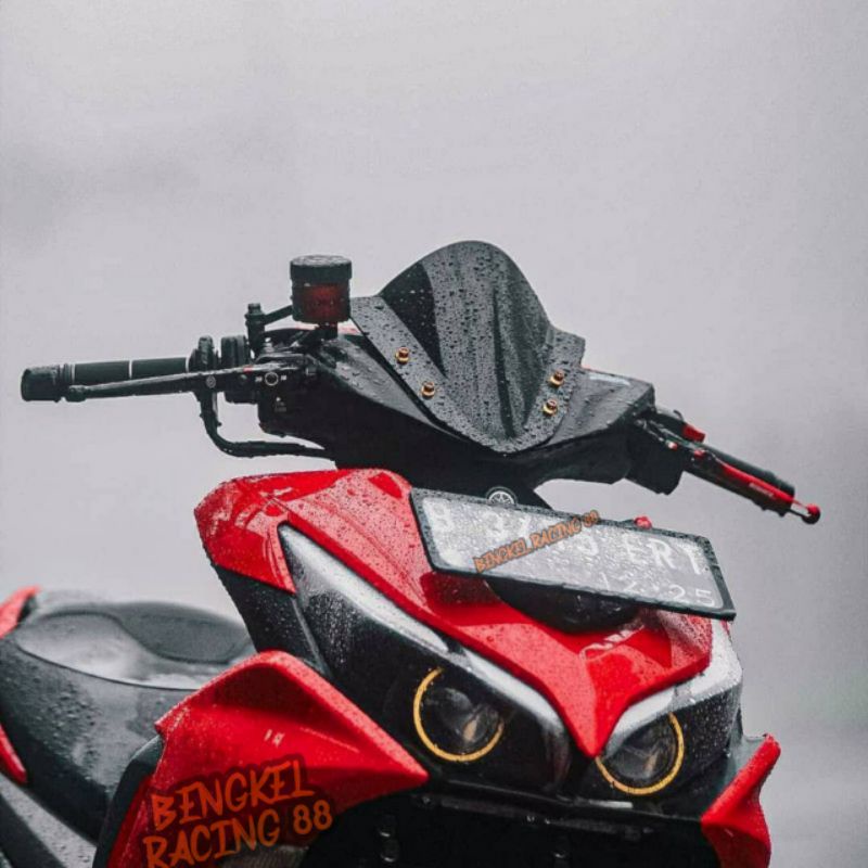 Jual Winshield aerox sporty, visor aerox new old, new aerox, windshield ...