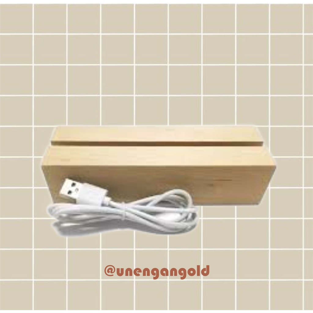 Jual Base lamp / dudukan lampu hias akrilik / model lubang full / stand ...