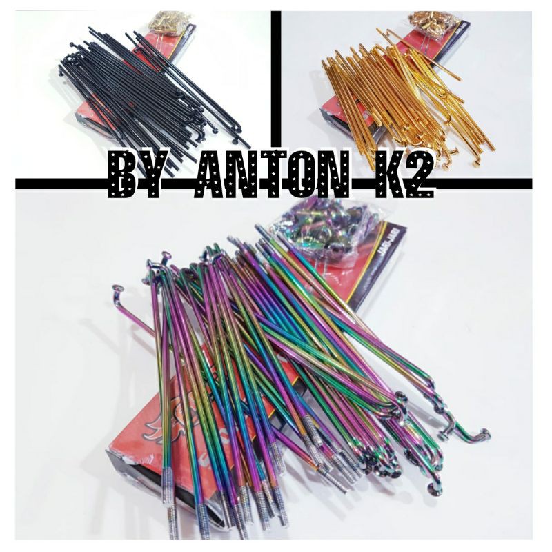 Jual RUJI PELANGI/RAINBOW/JARI JARI HITAM/RUJI GOLD/KUNING MAS/JERUJI ...