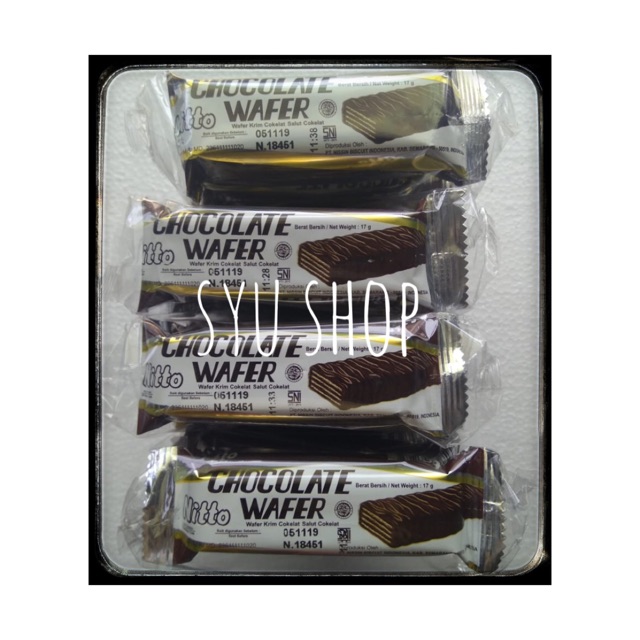 Jual Nissin nitto wafer coklat 170 gram | Shopee Indonesia