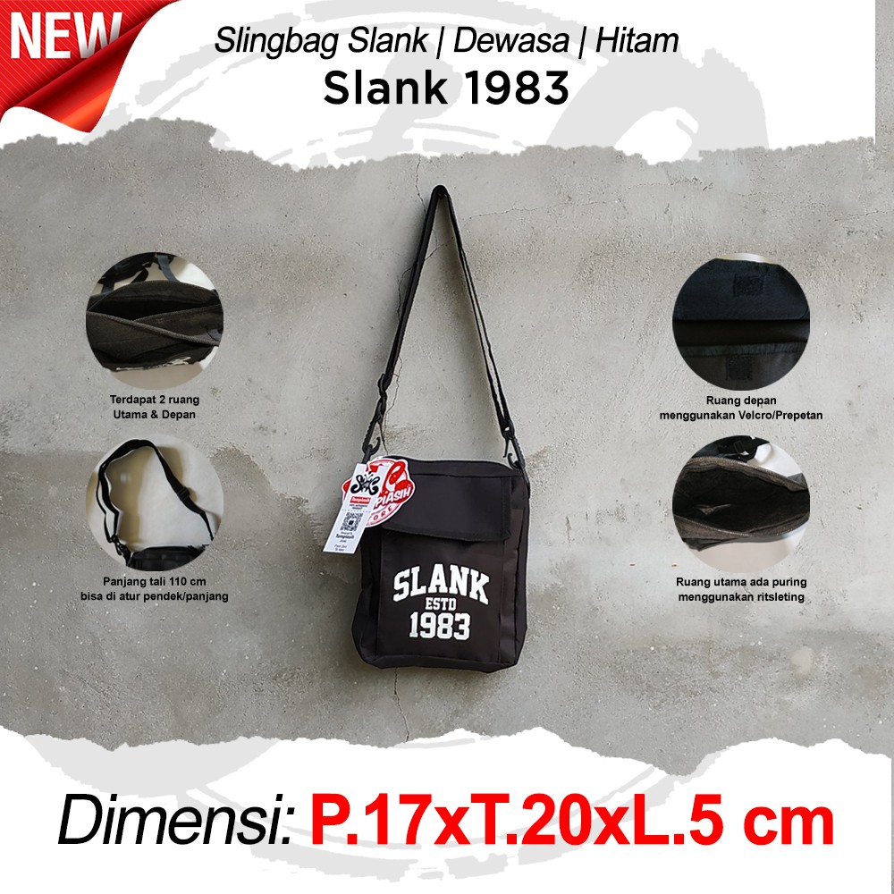 Jual SLANK ESTD 1983- SLINGBAG SLANK – TAS SLANK – MINI SELEMPANG SLANK ...