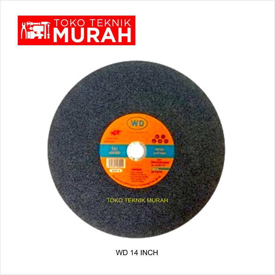 Jual Mata Batu Gerinda Potong WD 14 Inch 10 Pcs Cutting Wheels Besi ...