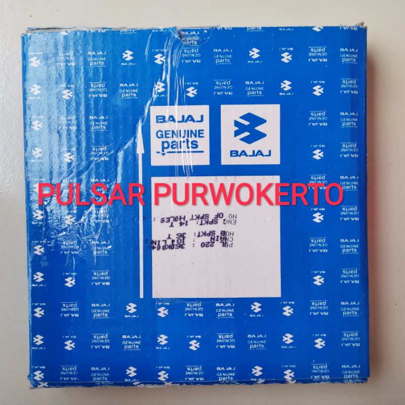 Jual GEARSET GEAR SET BAJAJ PULSAR 220 ORIGINAL | Shopee Indonesia