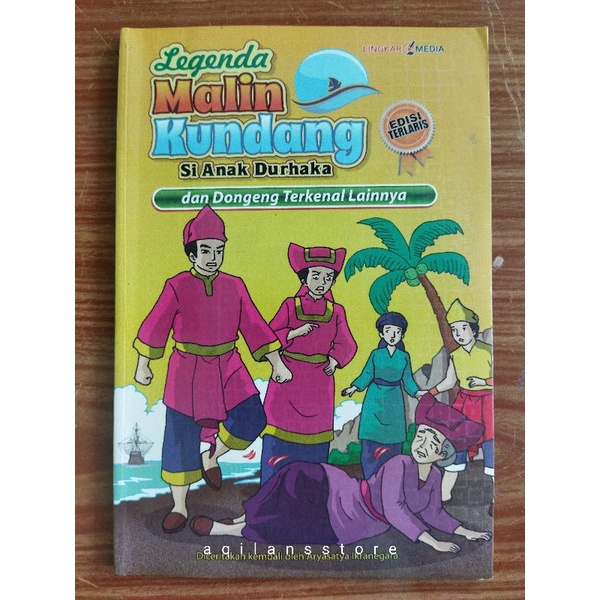 Jual Buku Legenda MALIN KUNDANG Si Anak Durhaka Edisi Terlaris | Shopee Indonesia