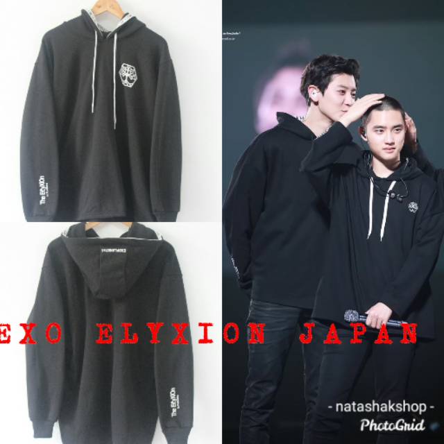 Jual JAKET HOODIE EXO ELYXION JAPAN/JAKET EXO HOODIE MURAH/JAKET KPOP ...