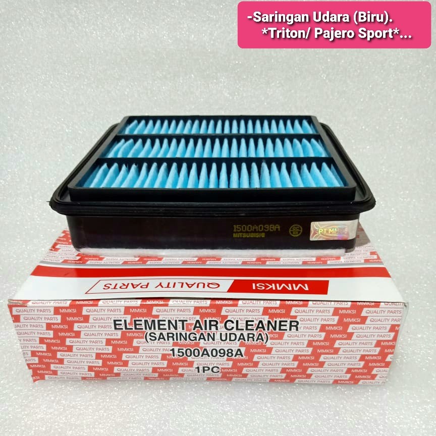 Jual Filter Udara Mitsubishi Pajero Sport Triton 2009-2015 1500A098A ...