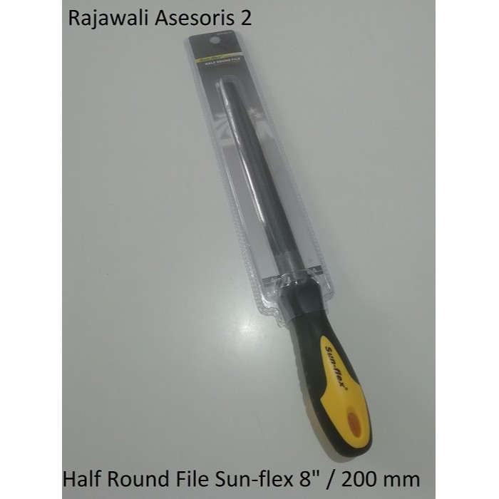 Jual Half Round File Kikir Setengah Bulat 8' / 200 mm Sun-flex | Shopee ...
