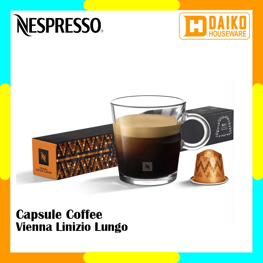 Jual Capsule Nespresso Vienna Linizio Lungo Original Nestle - Kopi ...