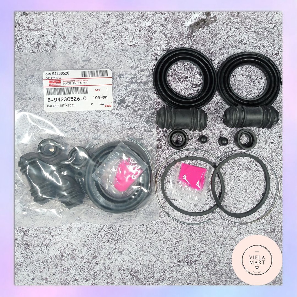 Jual Caliper Kit Karet Seal Rem Cakram Chevrolet Luv KBD26 (8-94230526-0) Kaliper Kit | Shopee ...