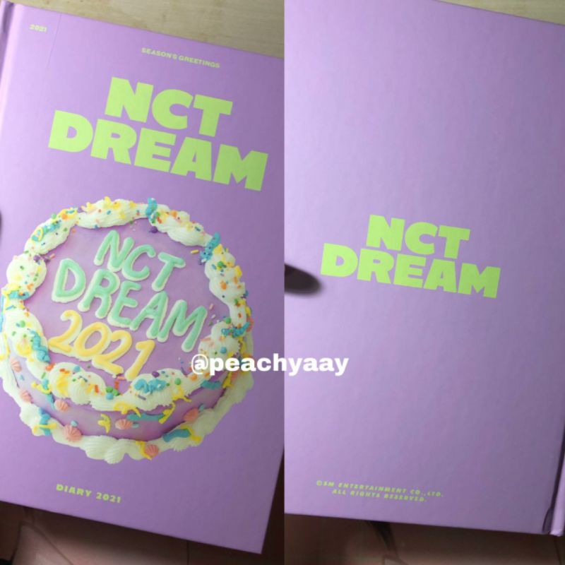 Jual hard cover diary nct dream (booked) | Shopee Indonesia