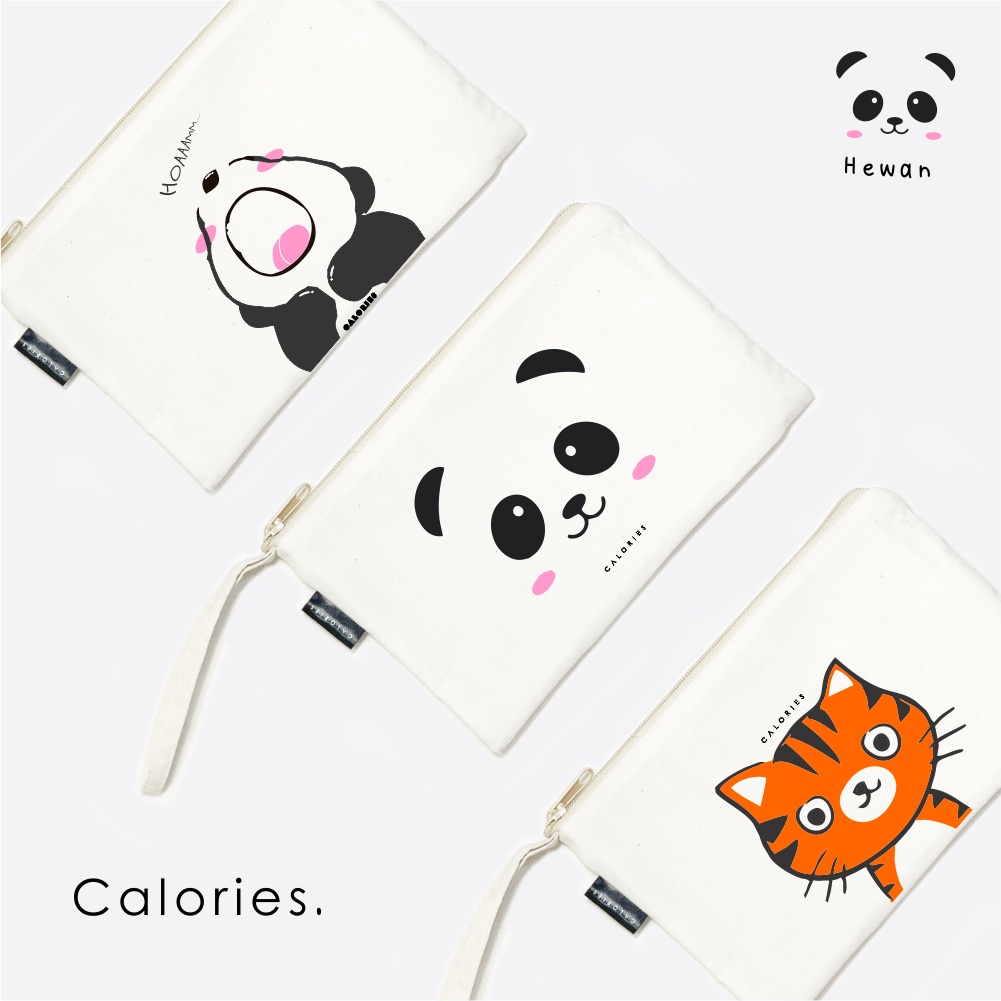 Jual Calories Dompet pouch HEWAN panda Beruang Kucing Hiu #pohw ...