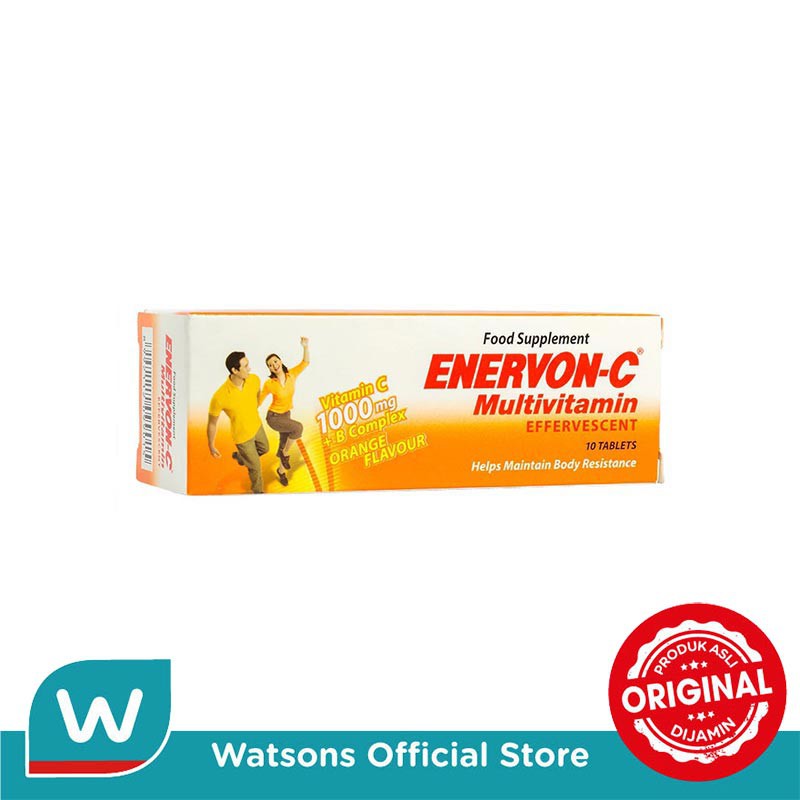 Jual Enervon C Effervescent 10.S (TUBE) | Shopee Indonesia