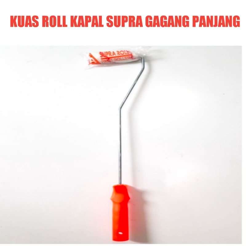 Jual Kuas Roll Kapal Supra Kecil Gagang Panjang/Kuas Rol Kapal/Kuas Rol ...