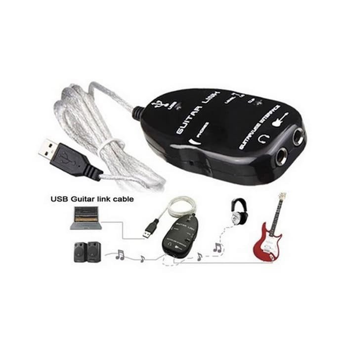 Jual Grab Medan Guitar Linh USB Efek Gitar Cable Sound Card soundcard ...