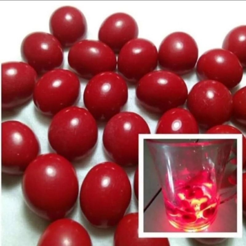 Jual Batu Nyala Merah Delima Batu Menyala Dalam Air Batu Viral//batu ...