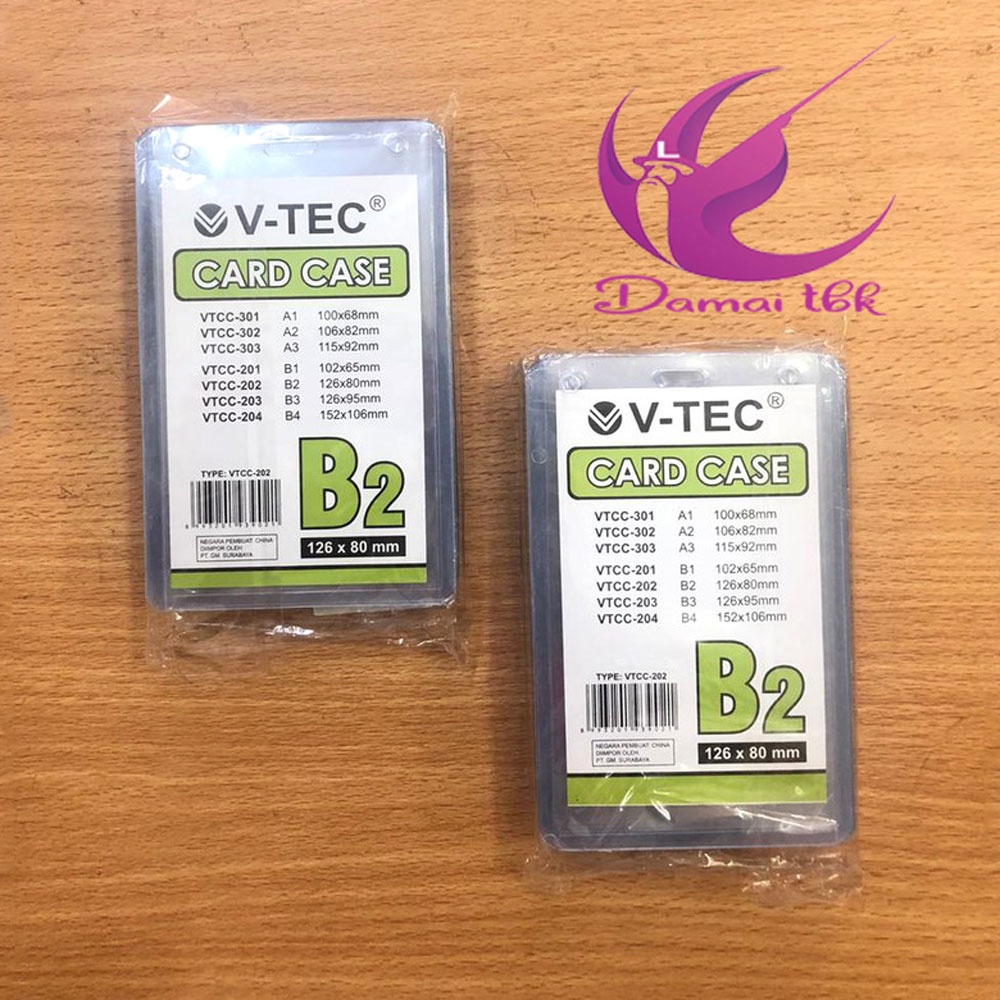 Jual Plastik ID Card B2 / Card Case B2 / Plastik Panitia 1 Pak Isi 20 Lembar | Shopee Indonesia