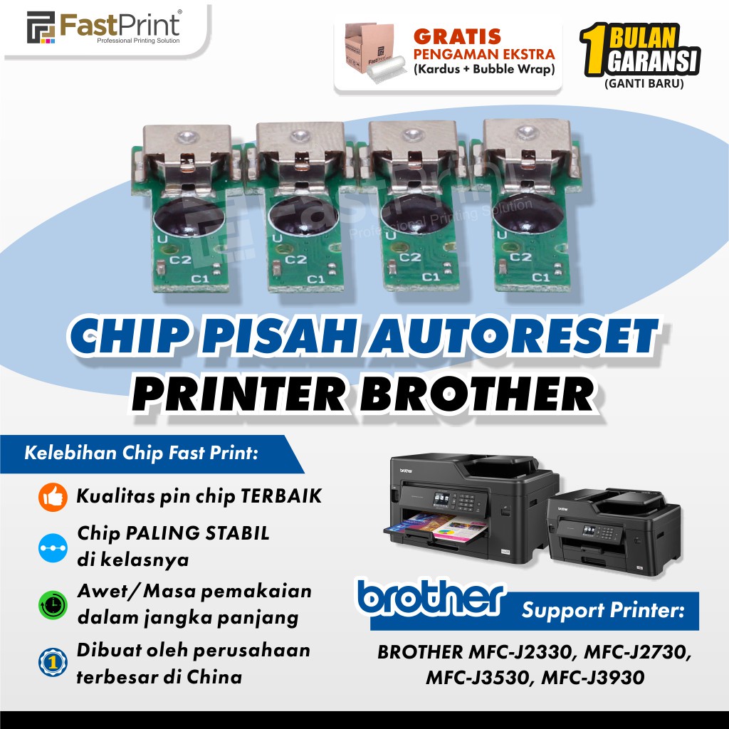 Jual CHIP BROTHER CARTRIDGE MFC J3530 J3930 J2330 J2720 LC3617 | Shopee ...
