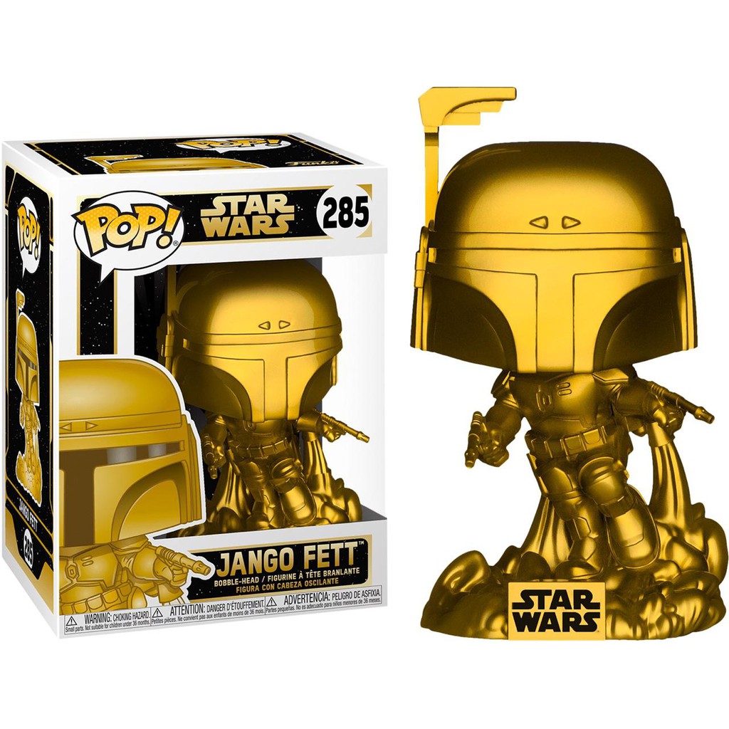 Jual Funko Pop! Disney Star Wars Exclusive - Jango Feet (Gold) | Shopee ...