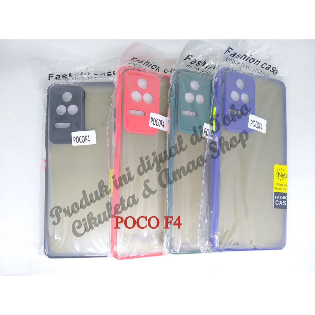Jual FDT My Choice Hybrid Matte Case Bumper Softcase POCO F4 | Shopee ...