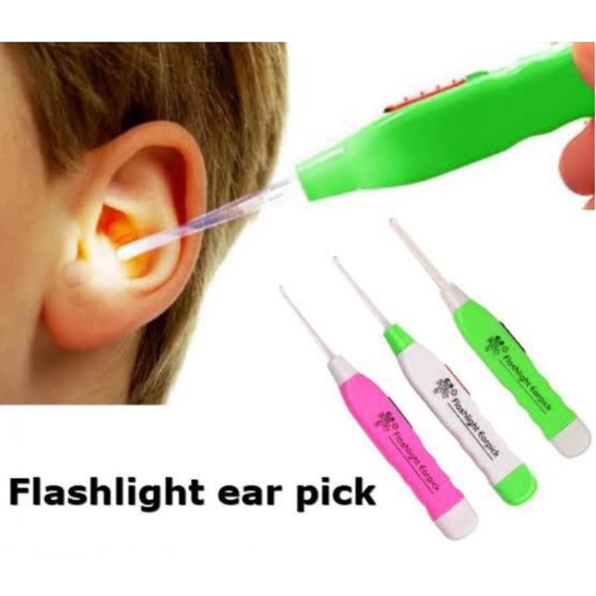 Jual Pembersih Telinga Lampu Led / Korek Telinga / Kuping Earpick ...