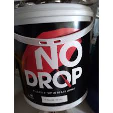 Jual NO DROP BITUMEN BLACK PAIL 20 KG CAT PELAPIS BITUMEN ANTI BOCOR / BEBAS LUMUT WATERPROOFING ...