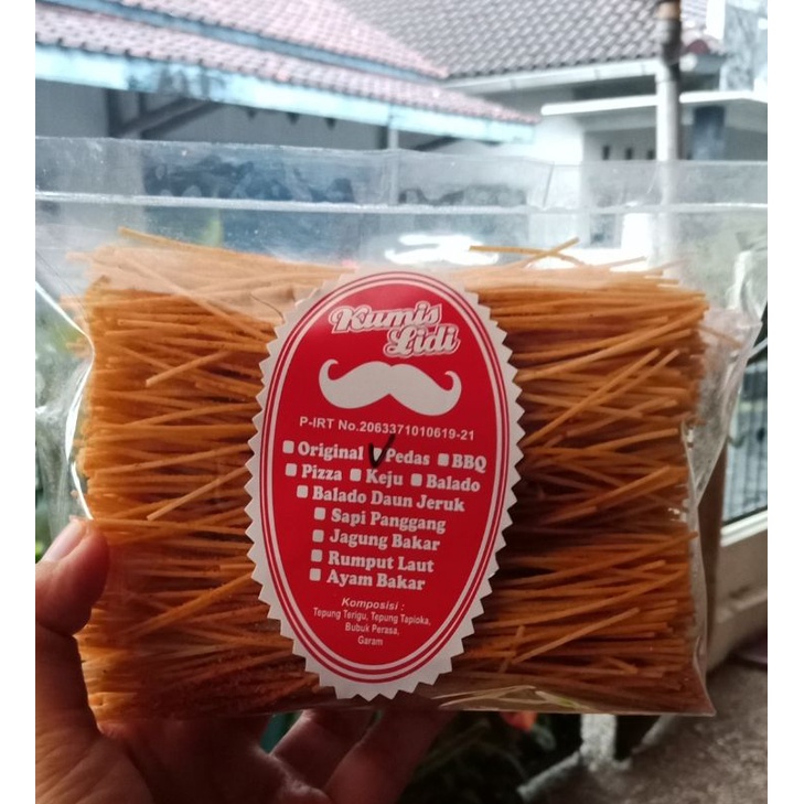 Jual mie lidi l mi lidi pedas l mie lidi kumis l kemasan tabung l ...