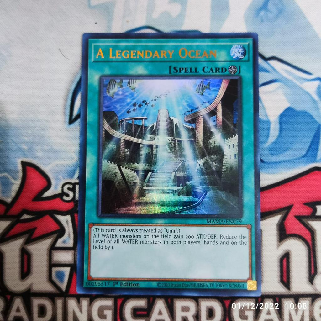 Jual yugioh a legendary ocean MAMA ultra rare 1st original | Shopee ...