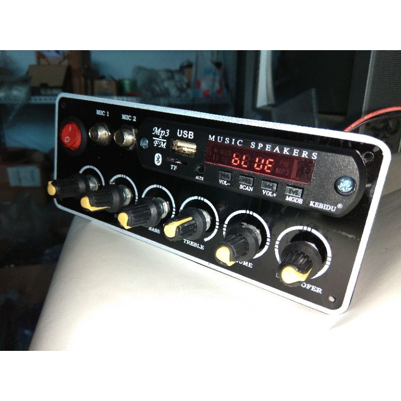 Jual Kit aktif speaker mono echo MP3 bluetooth filter subwofer | Shopee ...