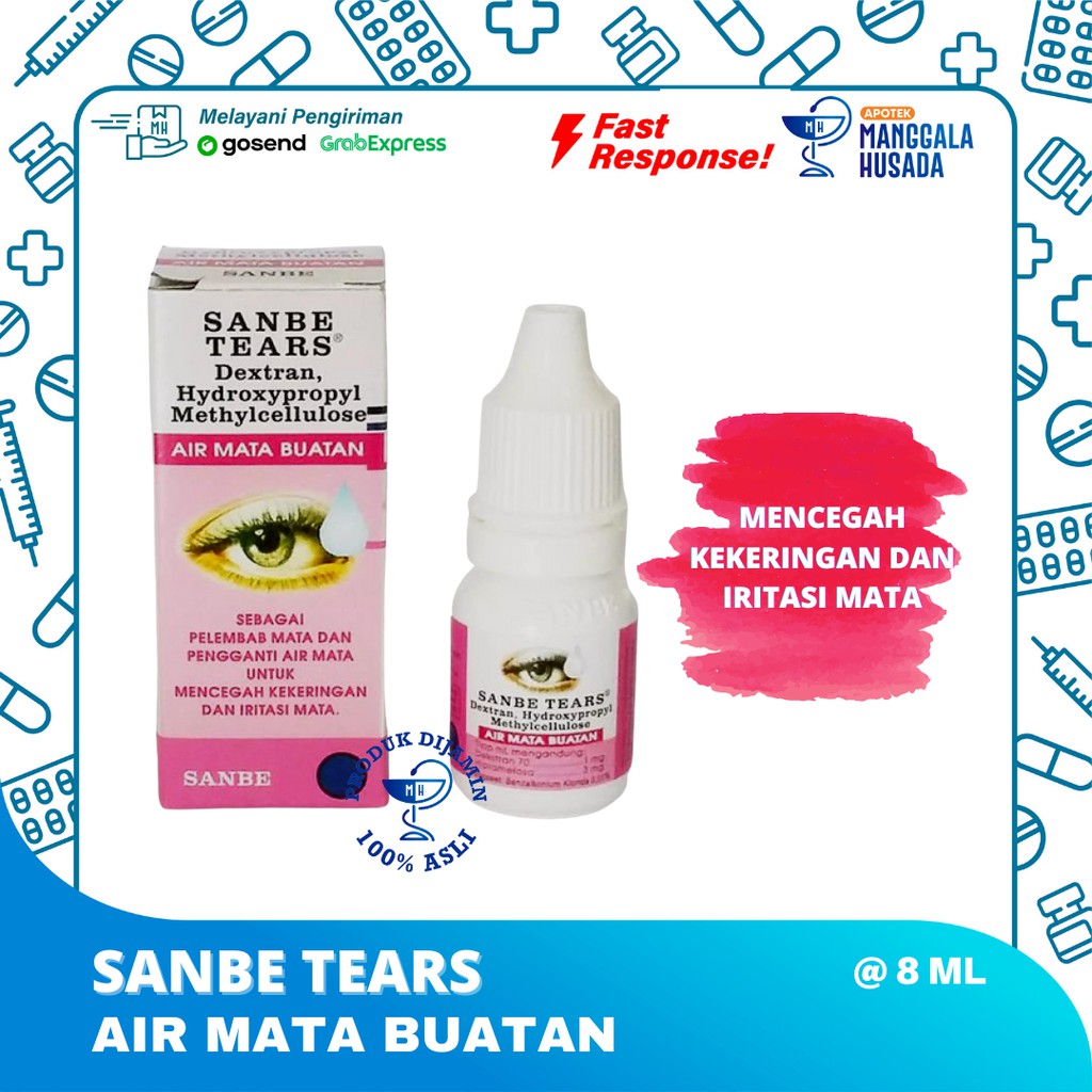 Jual SANBE TEARS EYE DROPS @ 8 ML | Shopee Indonesia