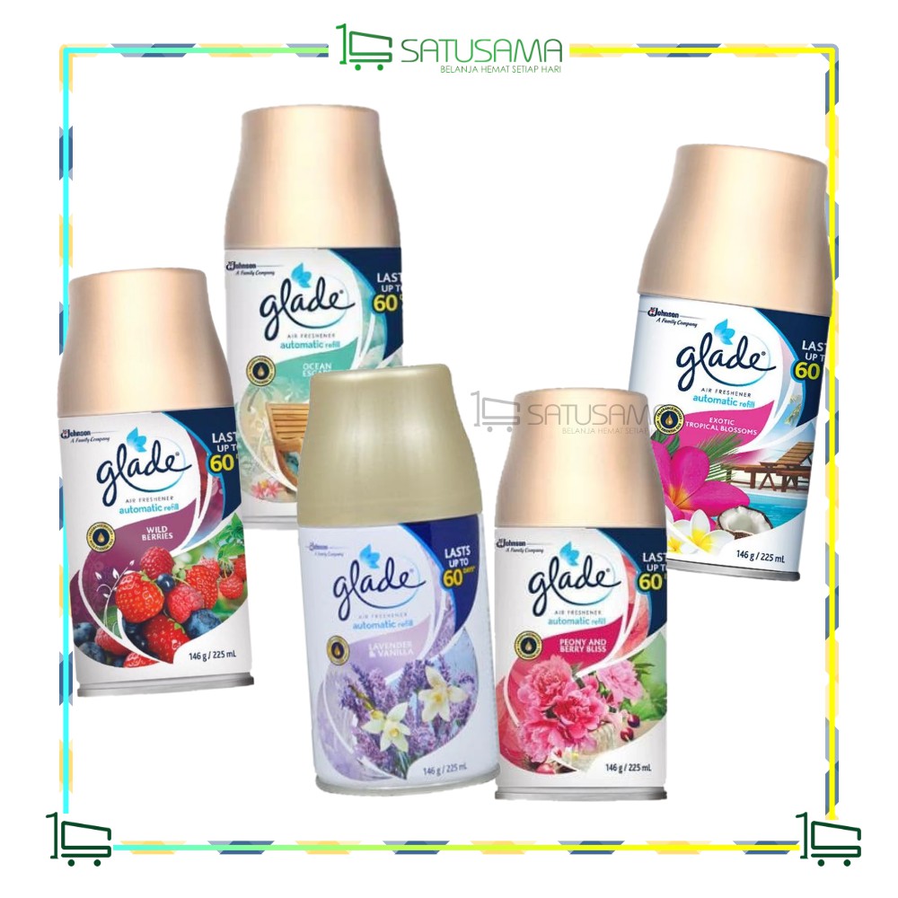 Jual Glade Matic Spray Refill 225 ml Berbagai variant | Shopee Indonesia
