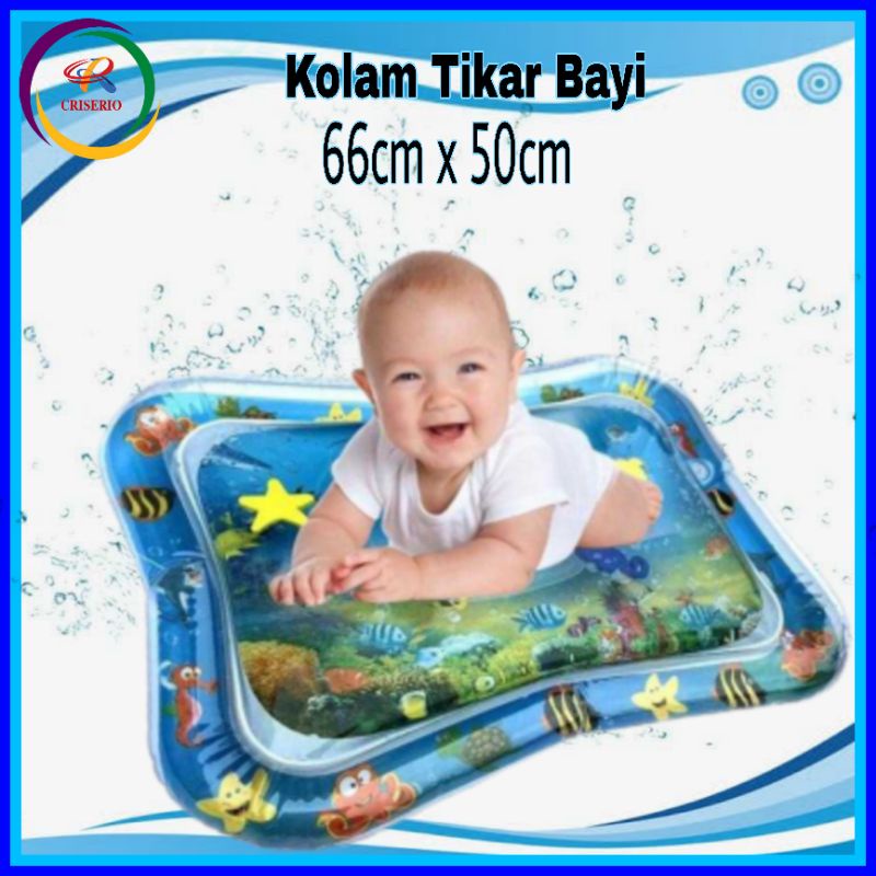 Jual MAINAN KOLAM TIKAR BABY WATER PLAY MAT TUMMY TIME | Shopee Indonesia