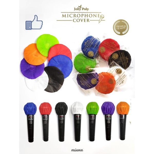 Jual Sarung Mic 100 PCS JOLLY POLY - Cover Mic-Pembungkus Mic-Tisu Mic1 ...