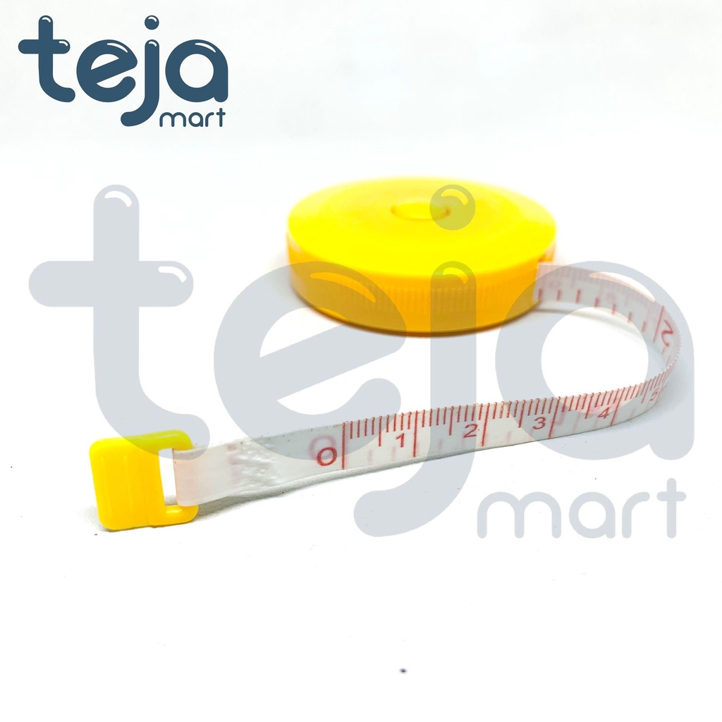 Jual Meteran Gulung Mini Roll Otomatis Putar Alat Ukur Metline Baju 1 ...