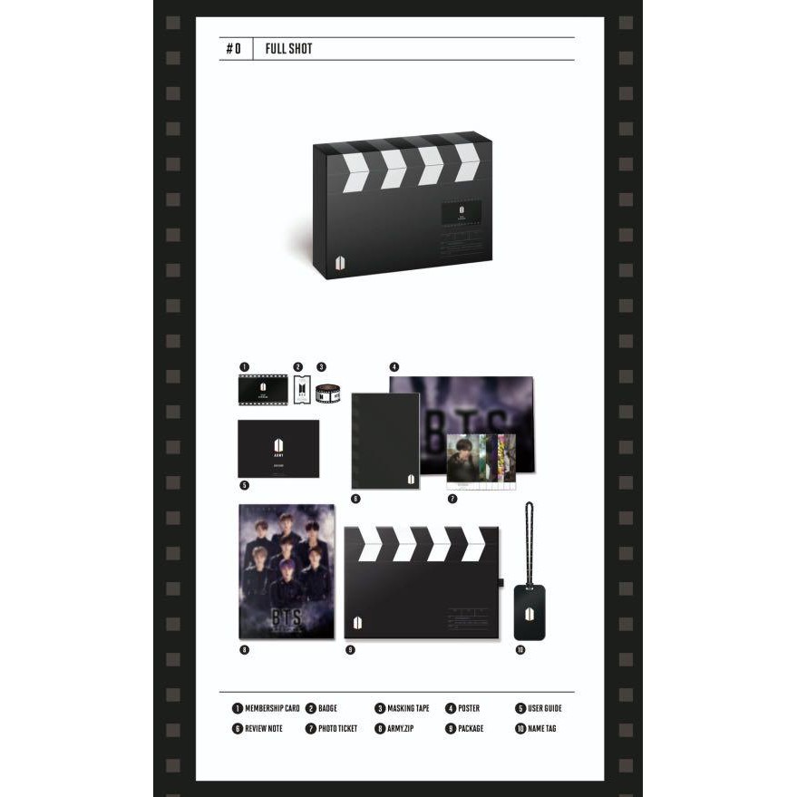 Jual [SEALED] Official BTS 6th ARMY Membership Kit Fullset (BOOKED ...