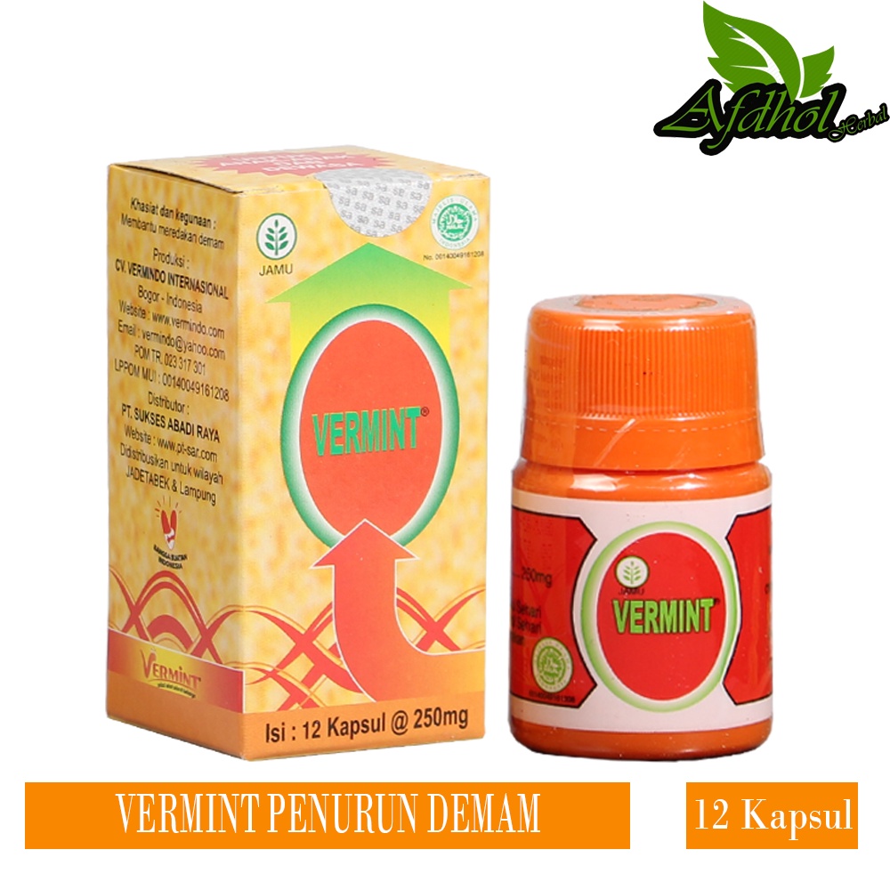 Jual Vermint VERMIN Isi 12 Kapsul VERMINT | Shopee Indonesia