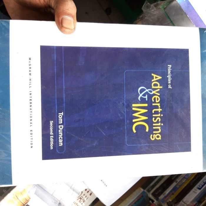 Jual Principles Of Advertising And IMC TOM DUNCAN second edition ...