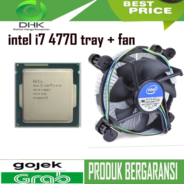 Jual Intel Core i7-4770 3.4Ghz - Cache 8MB Tray Socket LGA 1150 Haswell ...