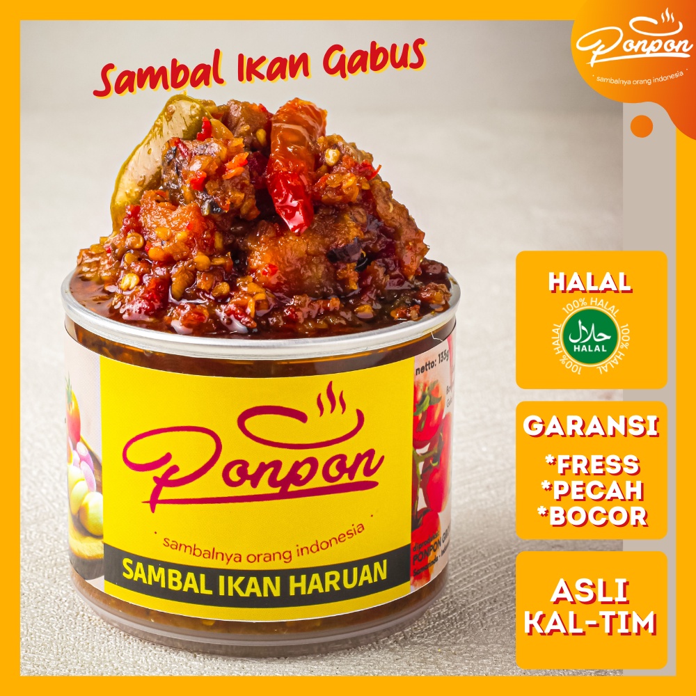 Jual SAMBAL IKAN GABUS SAMBEL ASIN IWAK HARUAN Makanan Khas Kalimantan ...