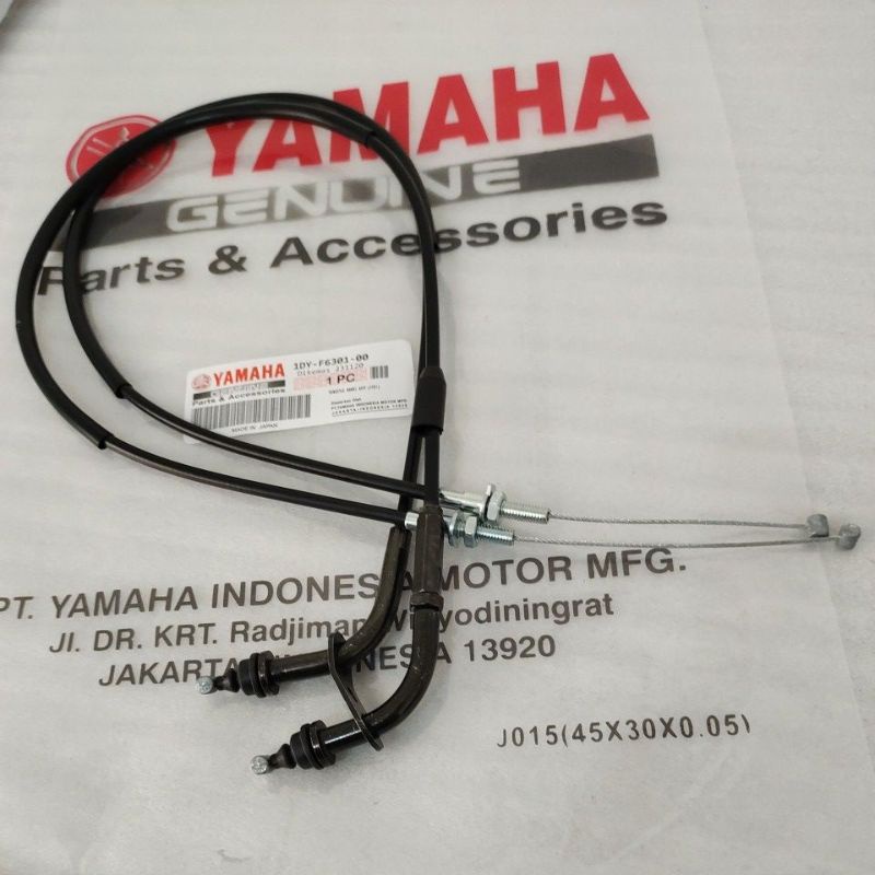 Jual Kabel tali sulur gas Throttle cable YAMAHA Jupiter Z1 fi injeksi ...