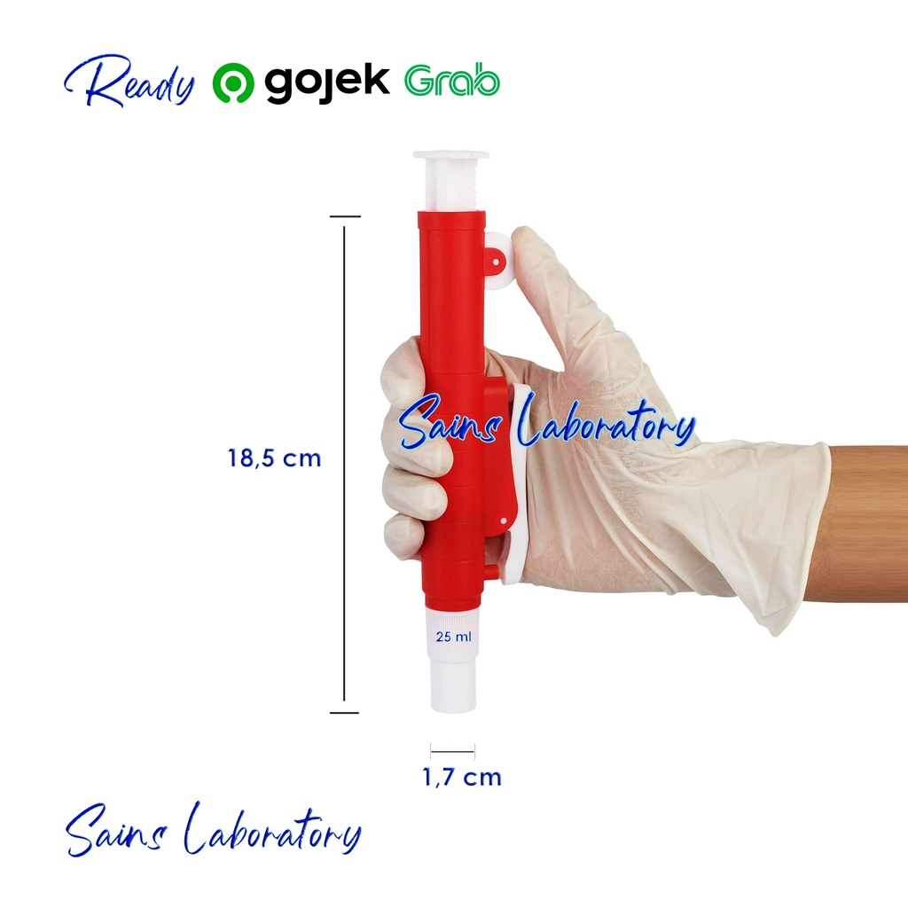 Jual Pipet Pump Pompa Pipet Filler Pipette Pump Volumetric Measuring ...