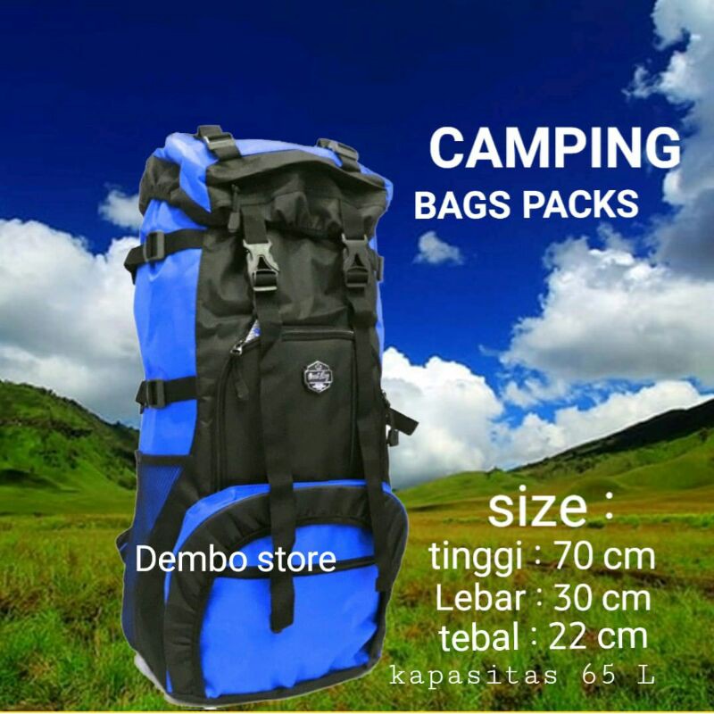 Jual Tas ransel gunung -tas carier -tas camping-Tas Hiking-Tas Gunung ...