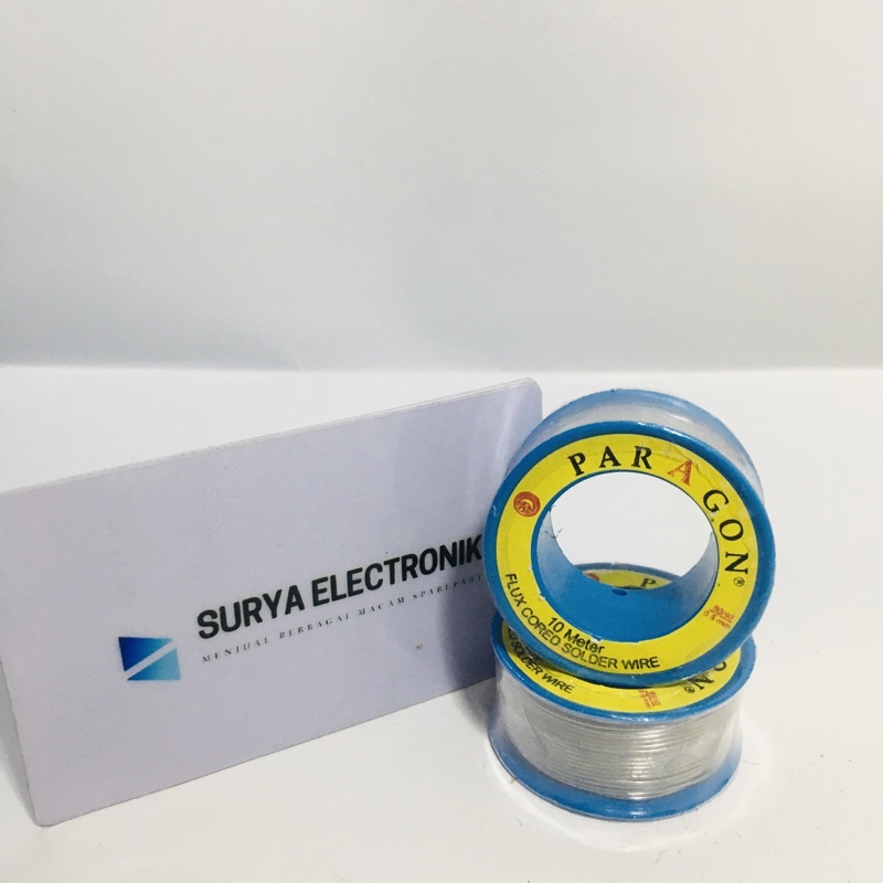 Jual Timah TINOL SOLDER PARAGON kecil 10M ORIGINAL | Shopee Indonesia