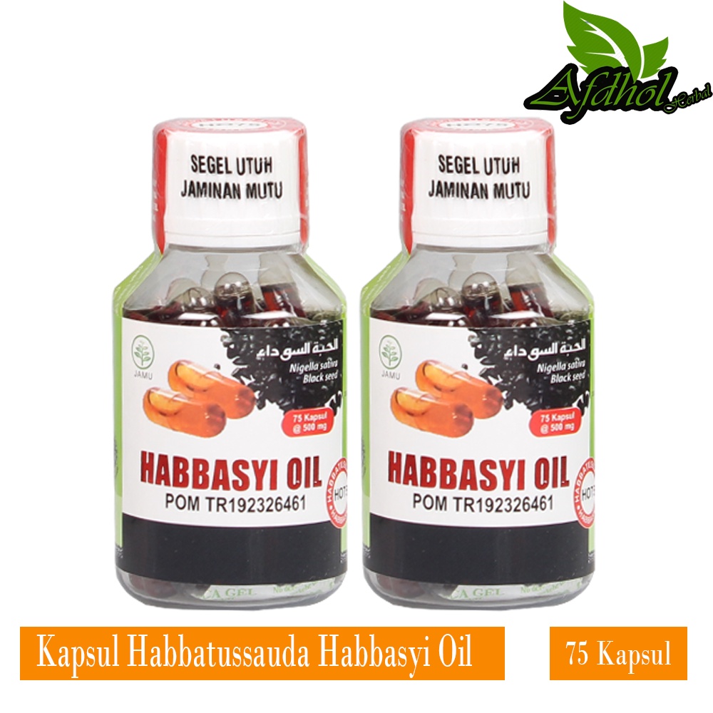 Jual Habbasyi Oil 75 Kapsul Original | Kapsul minyak Habbasyi Oil ...